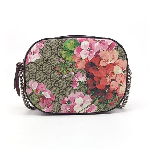 Gucci | Bags | Gucci Supreme Bloom Mini Chain Bag 49535 | Poshmark